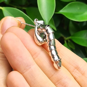 Penis Pendant Sterling Silver 925 Erotic Erectable Phallus Unisex ...