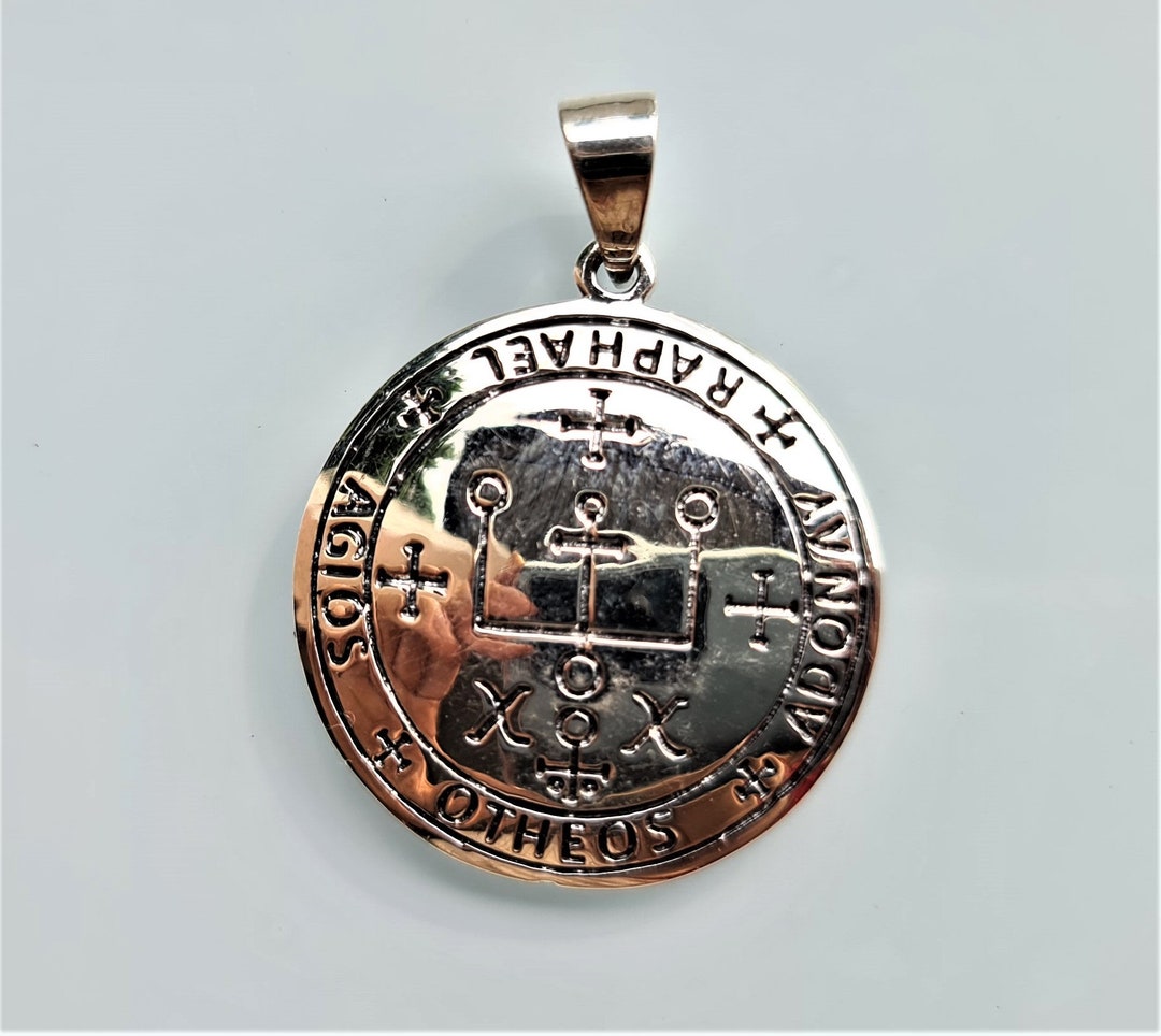 Archangel Raphael Seal Pendant Philosophical Sacred Talisman Sigil of ...