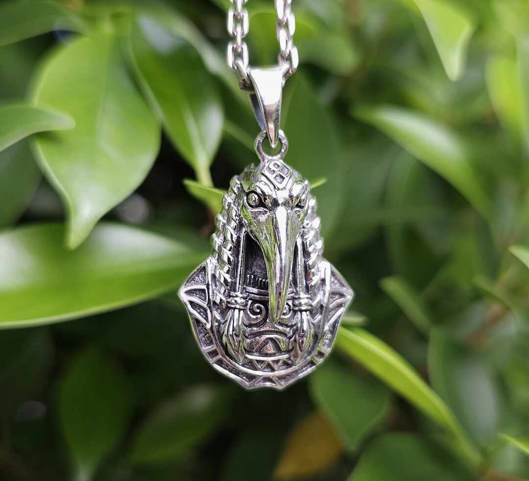 Great THOTH God Pendant STERLING SILVER 925 Ancient Egyptian God of the ...