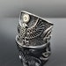 God Ra Ring STERLING SILVER 925 the Egyptian Diety Sun God Ra in the ...