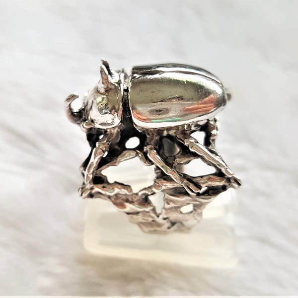 Beetle Ring - Etsy