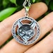 Magic Cat Pentagram Pendant STERLING SILVER 925 Witch's Cat Magical ...