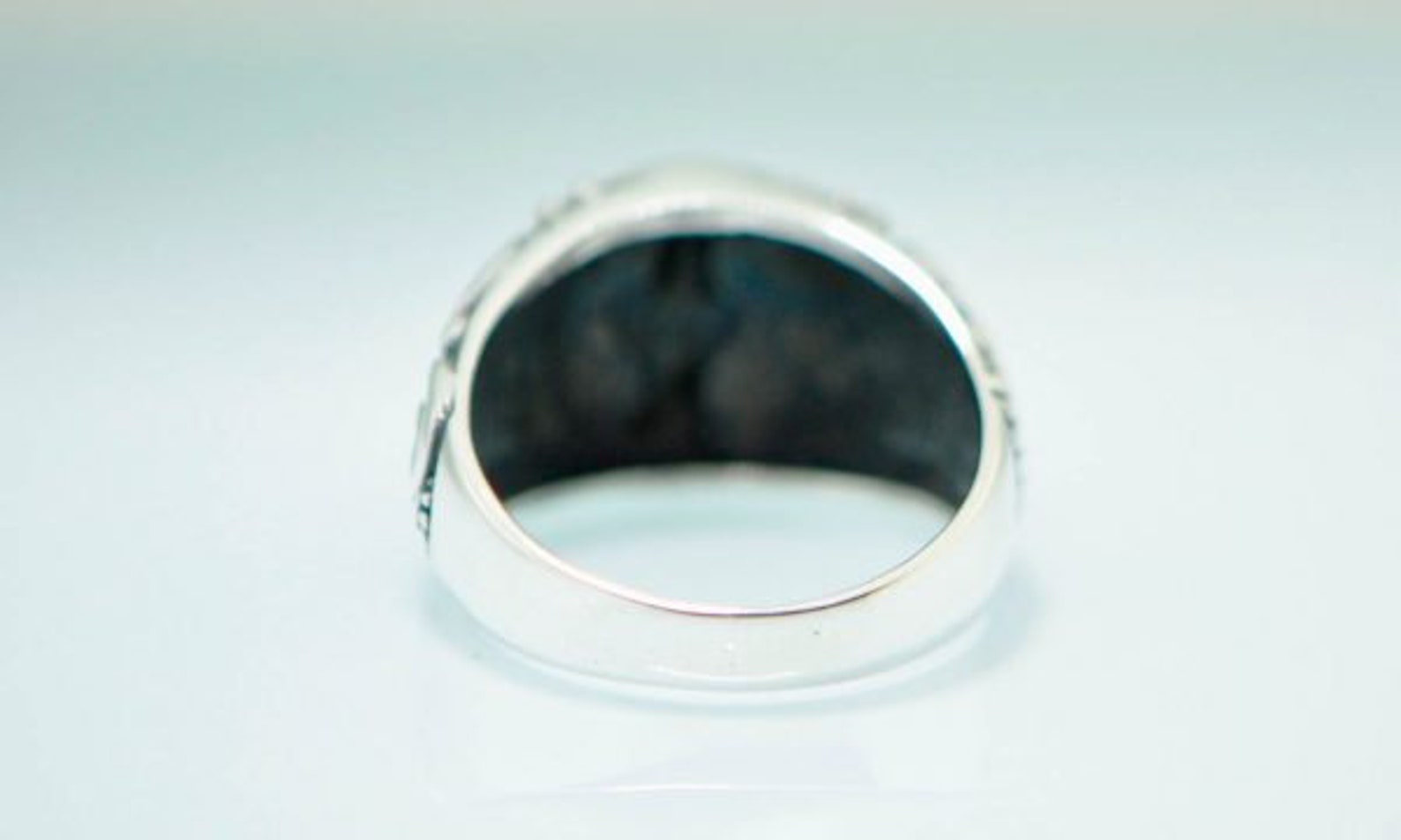 Mother Mary Ring 925 STERLING SILVER Holy Mary Crosses Signet | Etsy