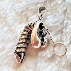 Penis Pendant Sterling Silver 925 Erotic Erectable Phallus Unisex ...