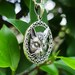 Magic Cat Pentagram Pendant STERLING SILVER 925 Witch's Cat Magical ...