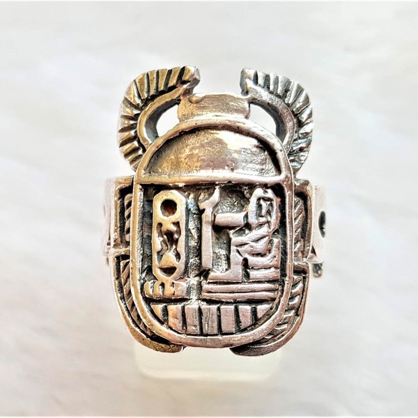 Scarab Ring - Etsy