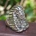 PHARAOH Ring 925 STERLING SILVER Tutankhamun Egyptian Sphinx Ancient ...