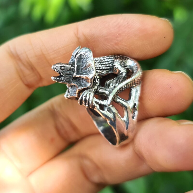 Lizard Ring - Etsy