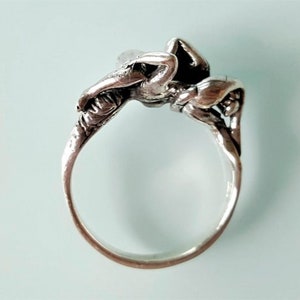 Erotic Ring STERLING SILVER 925 Kama Sutra Pose 69 Sexy Ring SEX Love ...