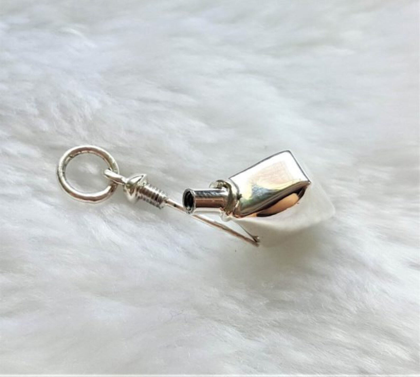 Locket Bottle STERLING SILVER 925 Water Tight | Etsy