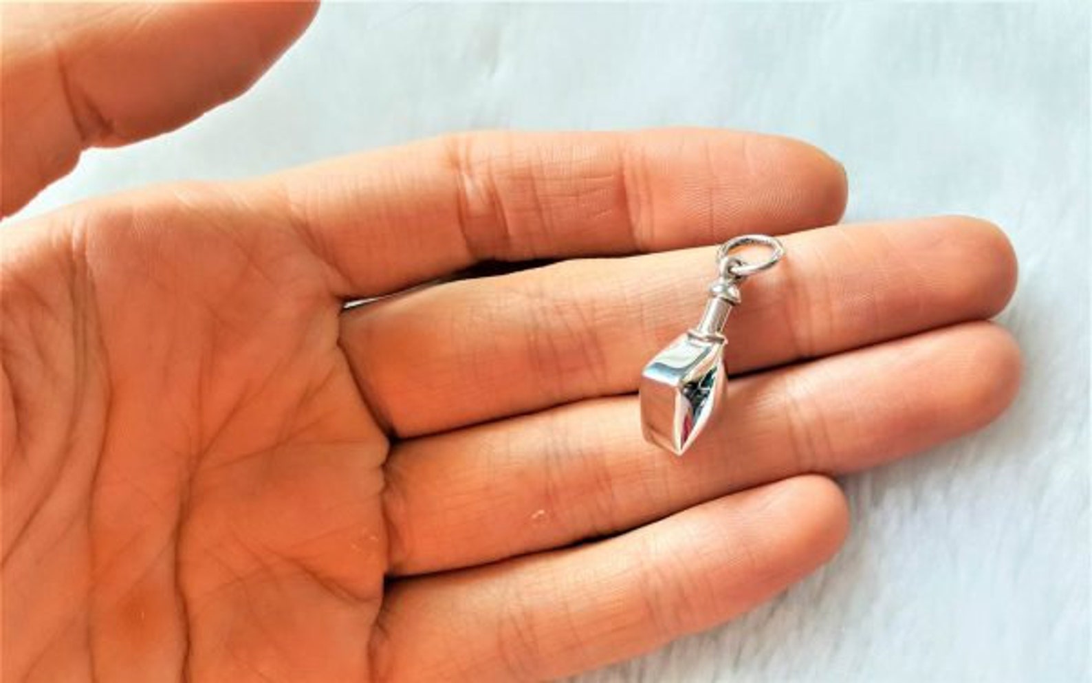 Locket Bottle STERLING SILVER 925 Water Tight | Etsy