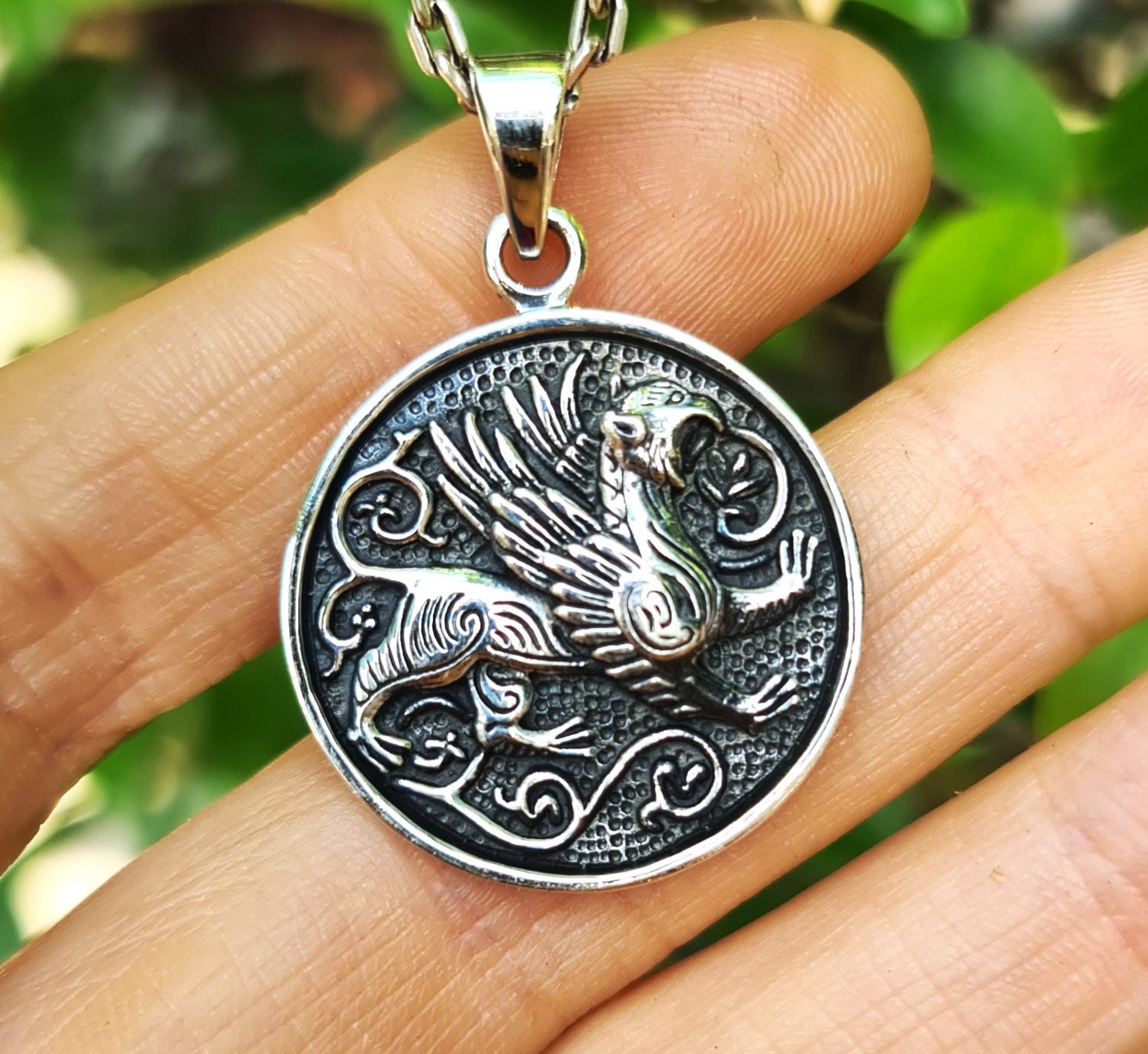 Half Eagle Half Lion Face