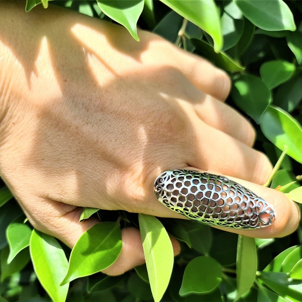 Large Knuckle Ring - Etsy