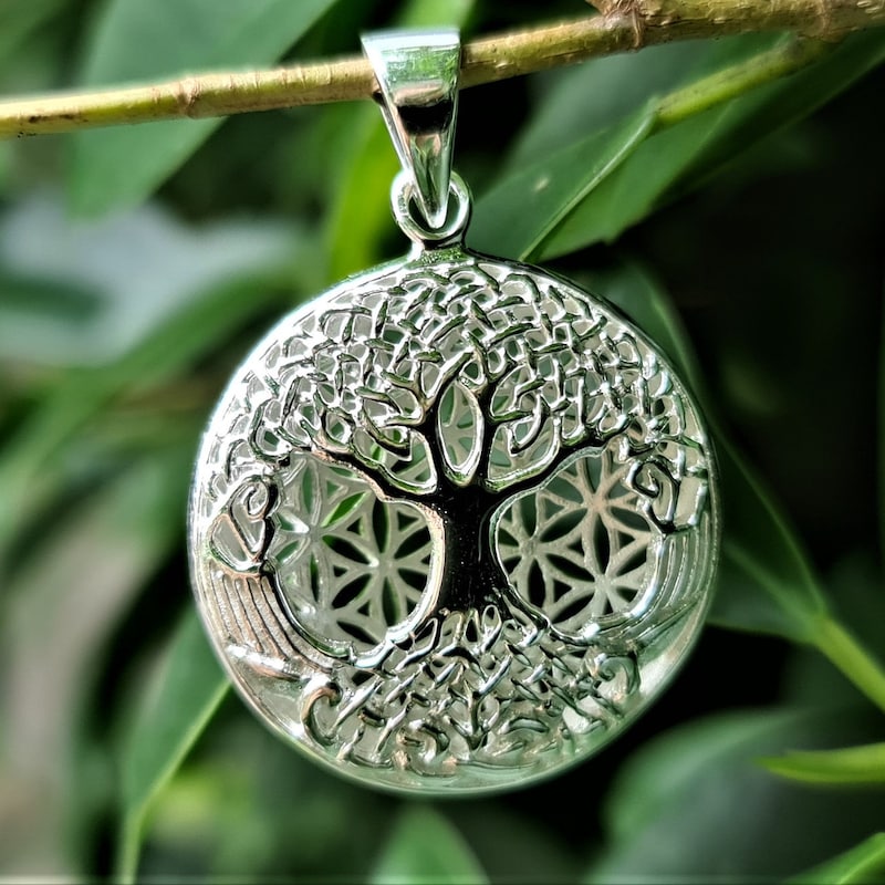 Tree of Life Silver - Etsy