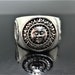 Sun God Ring STERLING SILVER 925 Ouroboros Vegvisir Runic Compass ...