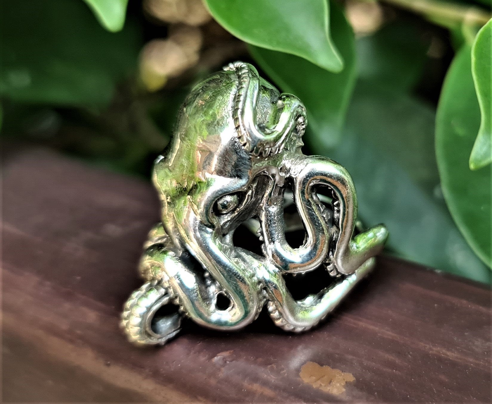 OCTOPUS RING 925 Sterling Silver Ocean Sea Creature Animal - Etsy UK