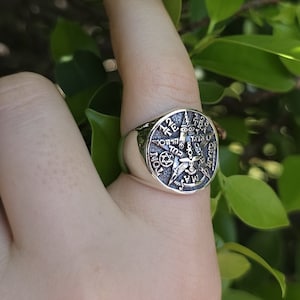 Tetragrammaton Ring 925 Sterling Silver Name of God YHVH Yahweh ...