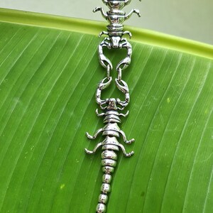 Scorpion Bracelet 925 STERLING SILVER Fighting Scorpions Biker Rock ...