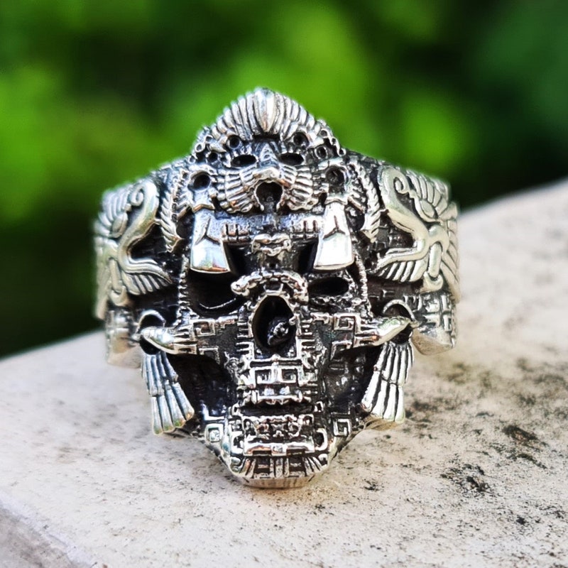 Aztec Ring - Etsy