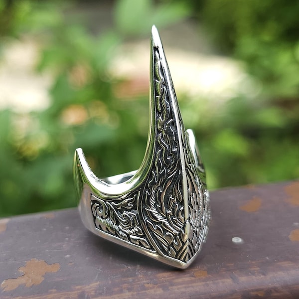 Raven Claw Ring - Etsy