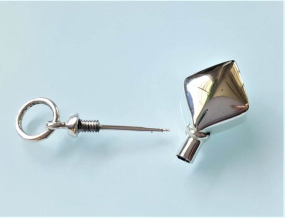 Locket Bottle STERLING SILVER 925 Water Tight | Etsy