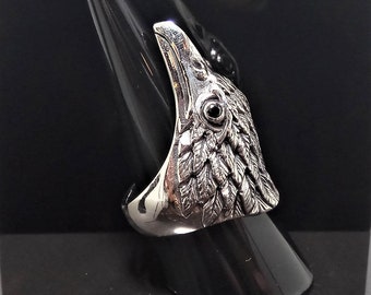 Frilled-neck Lizard Ring STERLING SILVER Animal Talisman - Etsy