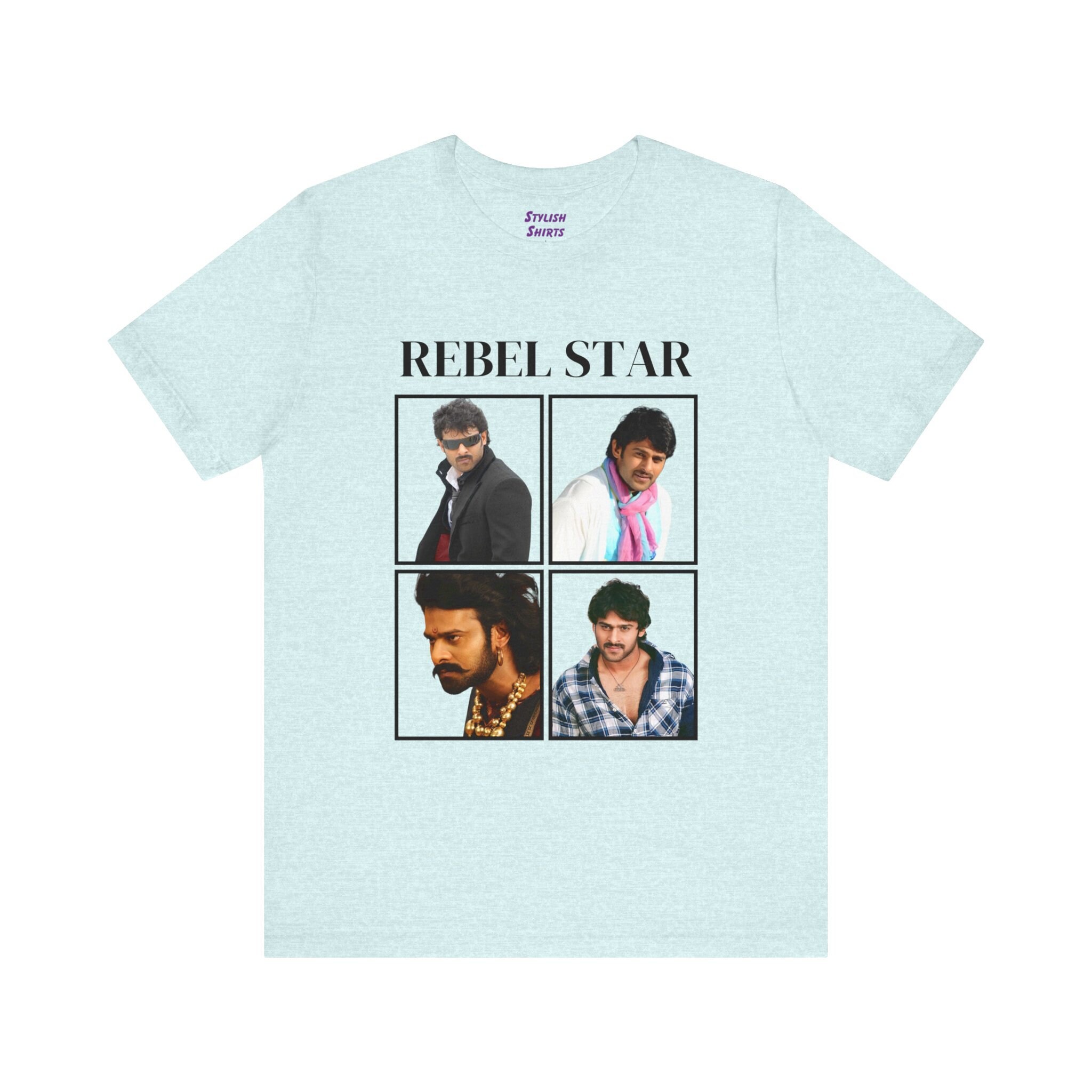 Prabhas Rebel Star Telugu Hero Fan Graphic T-shirt - Etsy