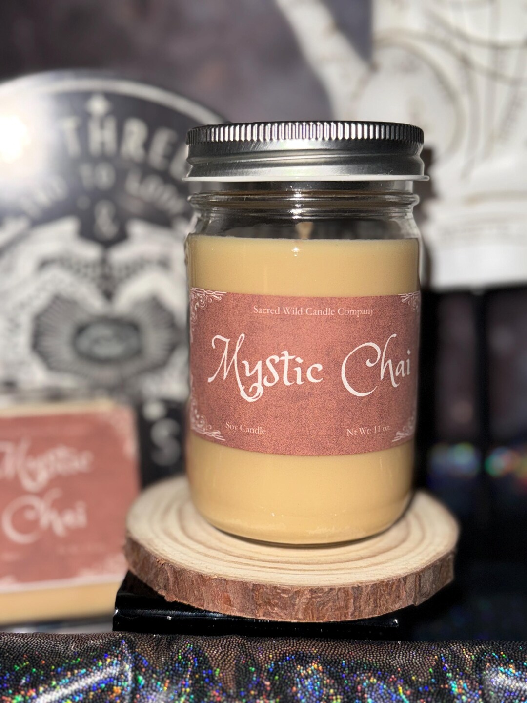 Mystic Chai Jar Candle | Tea- Inspired | Shamanic Energy Infused ...