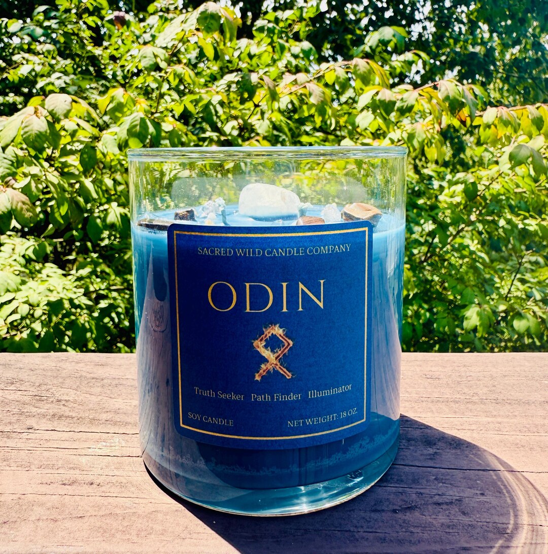 Odin Candle | Norse God Ritual Candle | Shamanic Energy Infused ...
