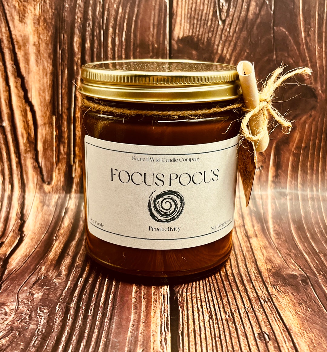 Focus Pocus. Productivity Candle. Shamanic Healing & Energy Work ...