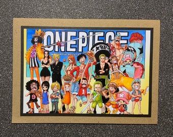 One Piece Card | Etsy