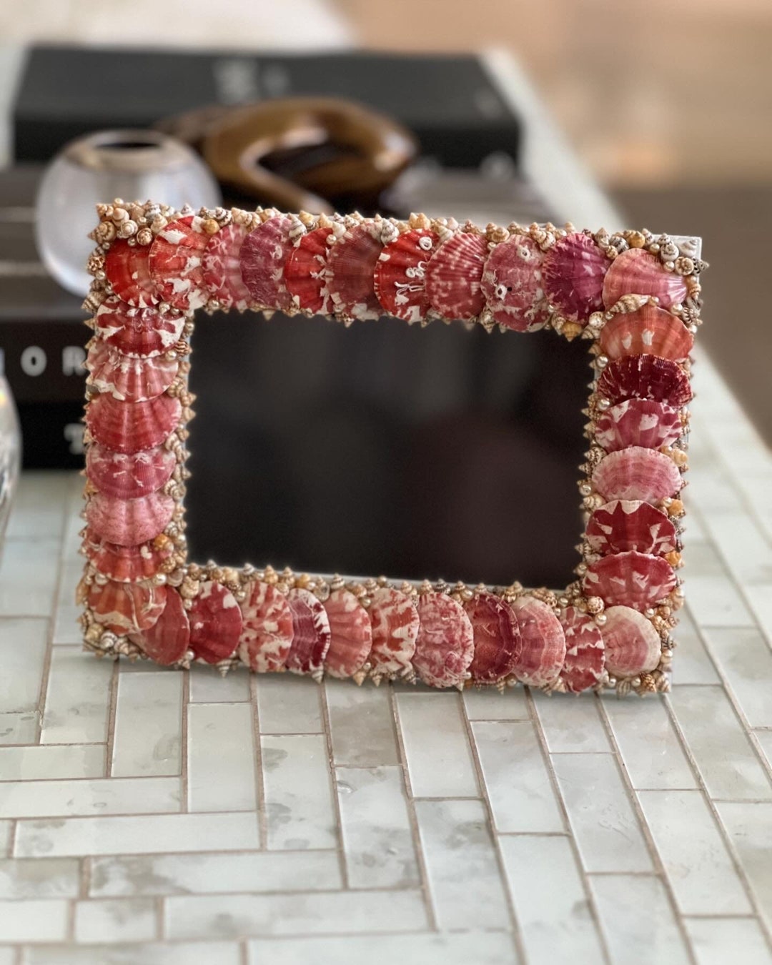 Sea Shell Photo Frame - Etsy