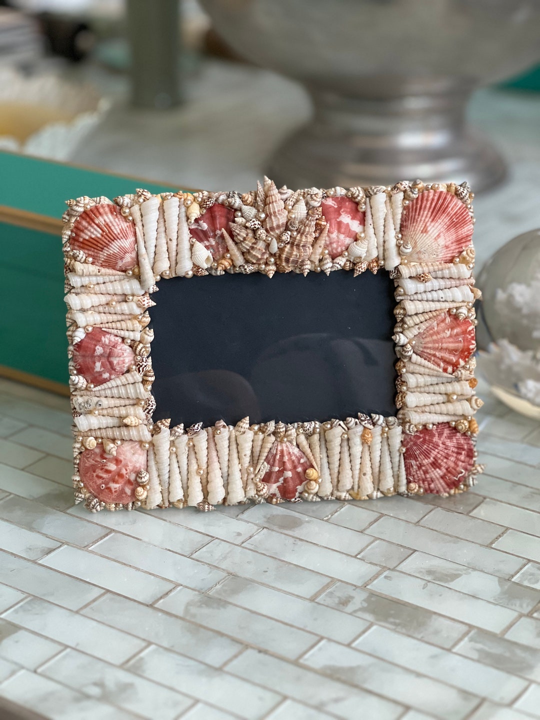 Sea Shell Picture Frame - Etsy
