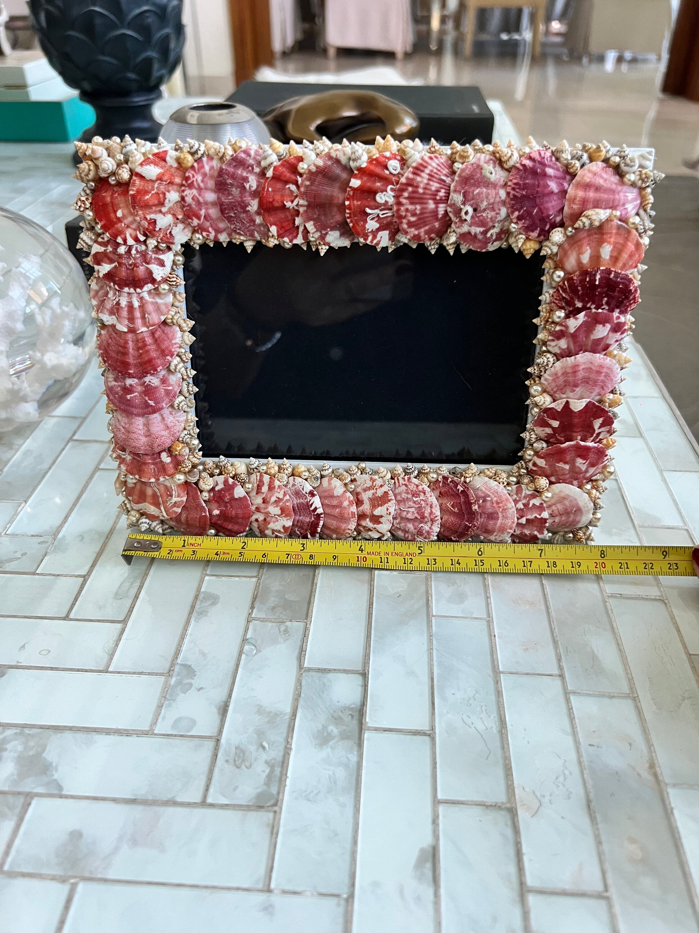 Sea Shell Photo Frame - Etsy