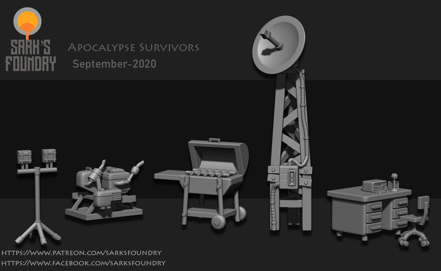 Post Apocalypse Survivor 32mm Miniatures and Scenery - Etsy