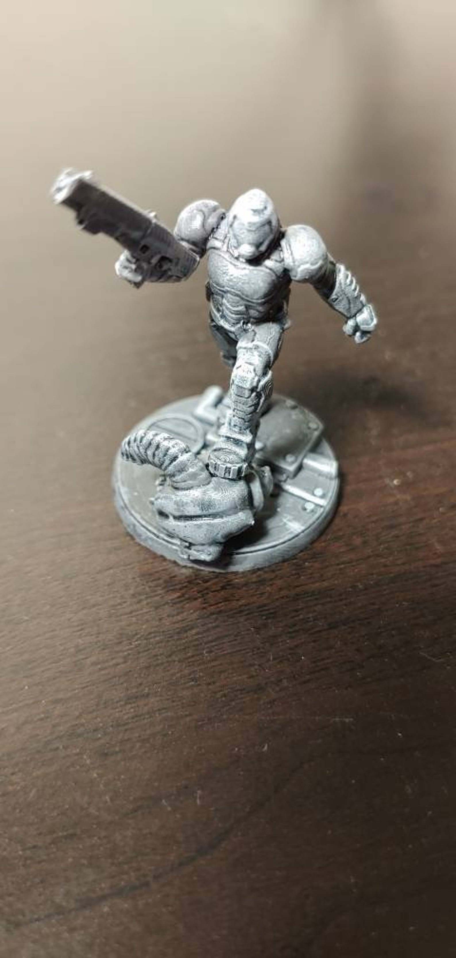 Doom Slayer 32mm Miniature With Scenic Base - Etsy