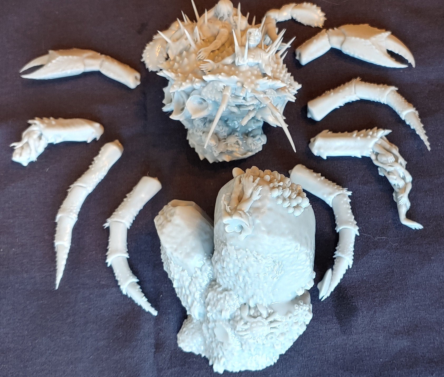 Blighted Privateers Giant Cadaver Crab 28mm/32mm Monster for Wargames ...