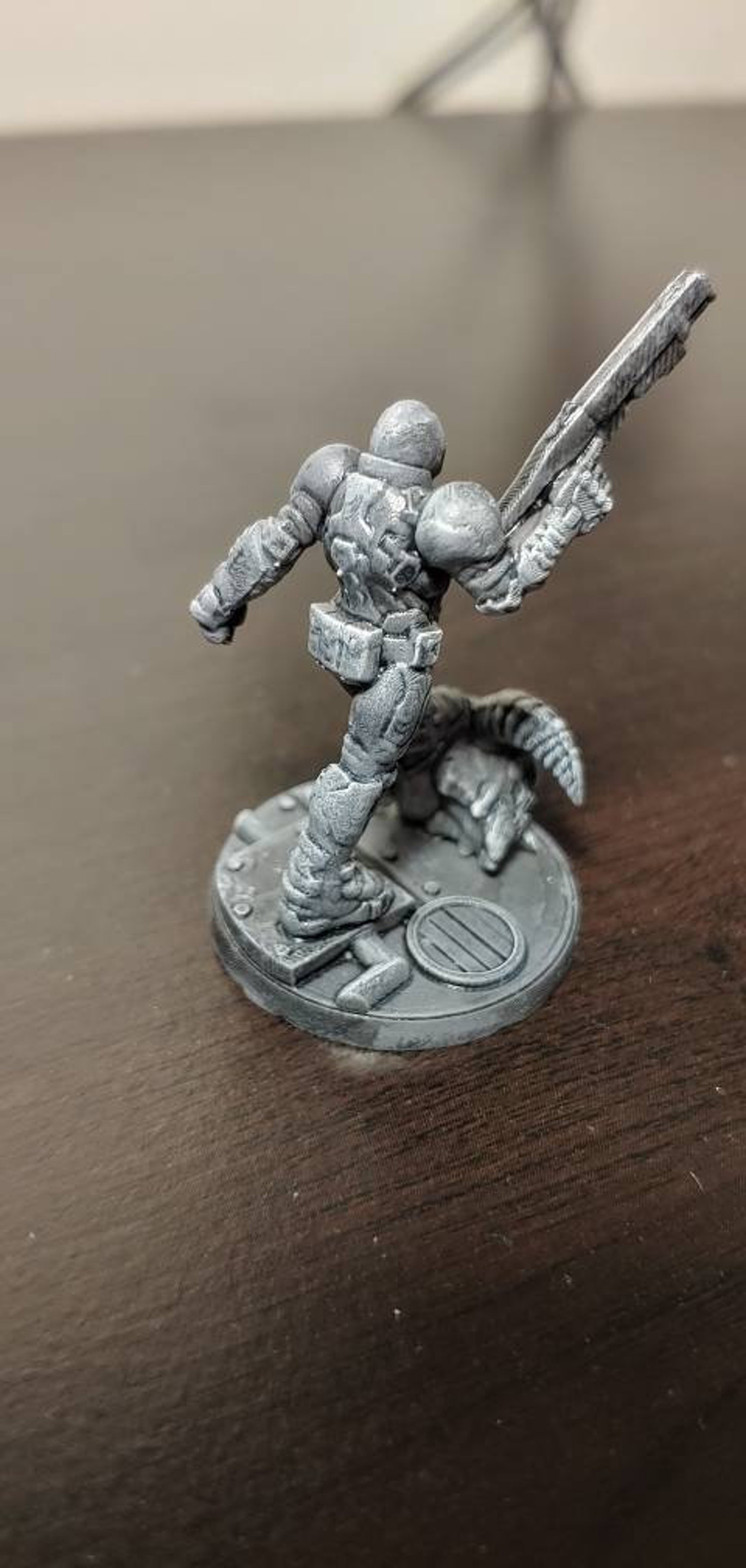 Doom Slayer 32mm Miniature With Scenic Base - Etsy