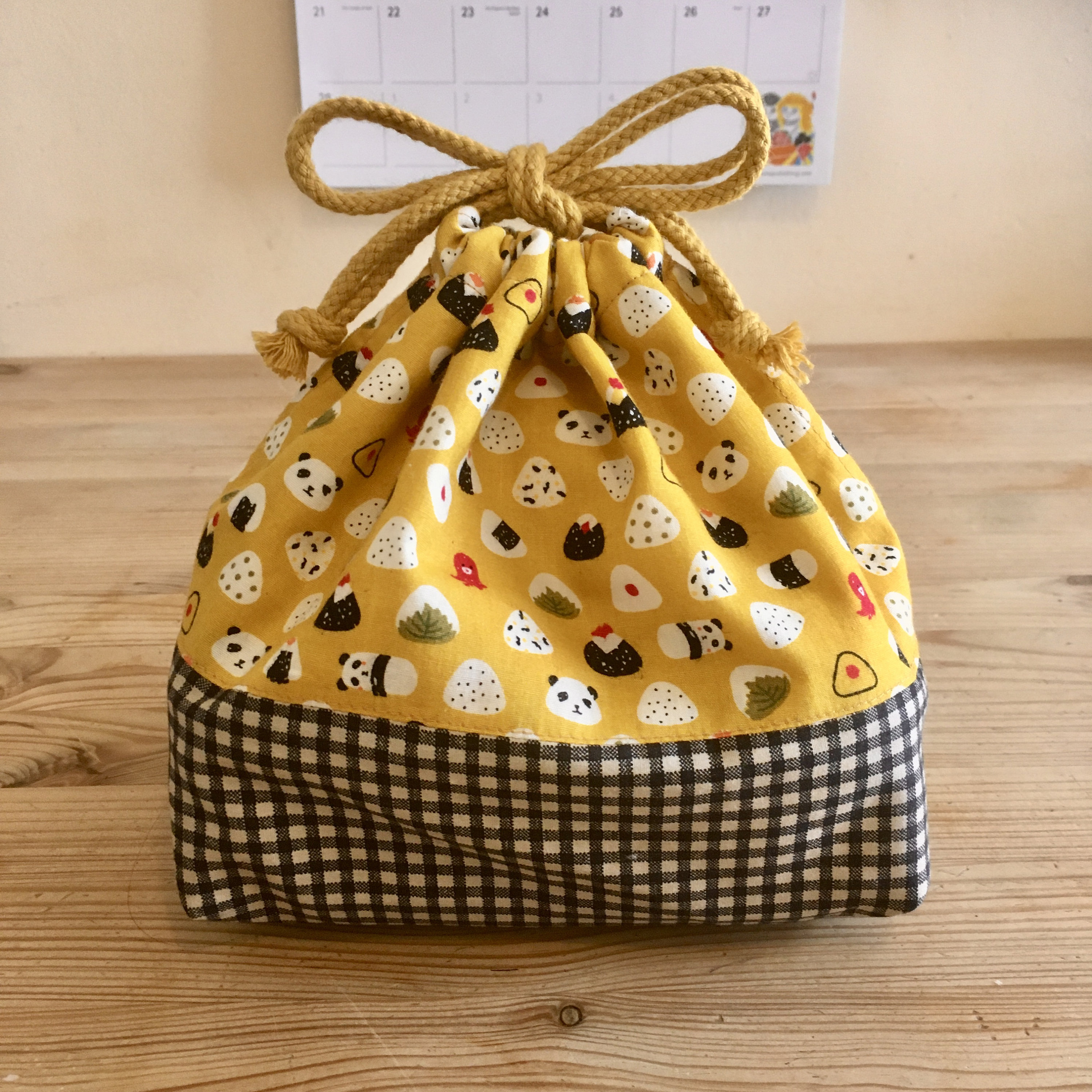 Japanese Lunch Bag / Japanese Style Lunch Pouch With | Etsy UK