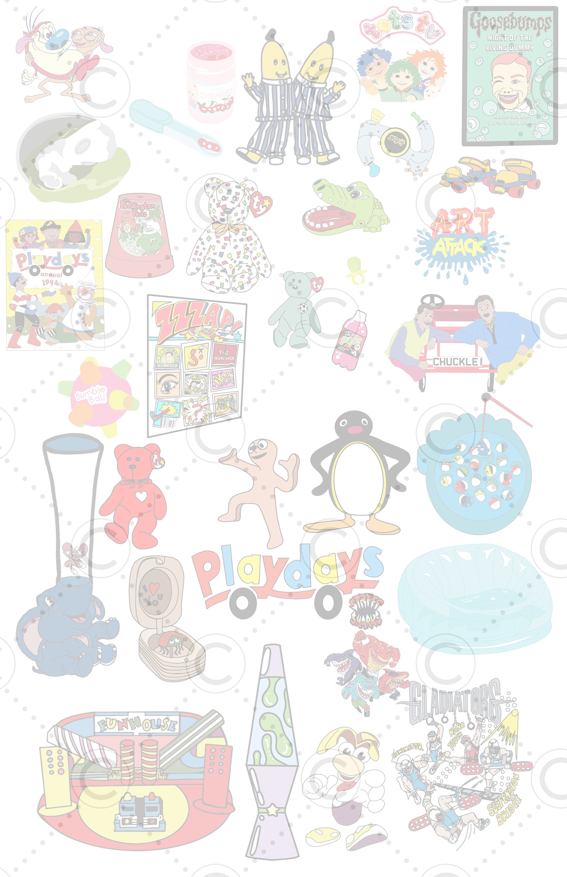 90's Uk Nostalgia SVG and PNG Bumper Pack Over 30 Images - Etsy