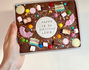Personalised Chocolate - Etsy UK