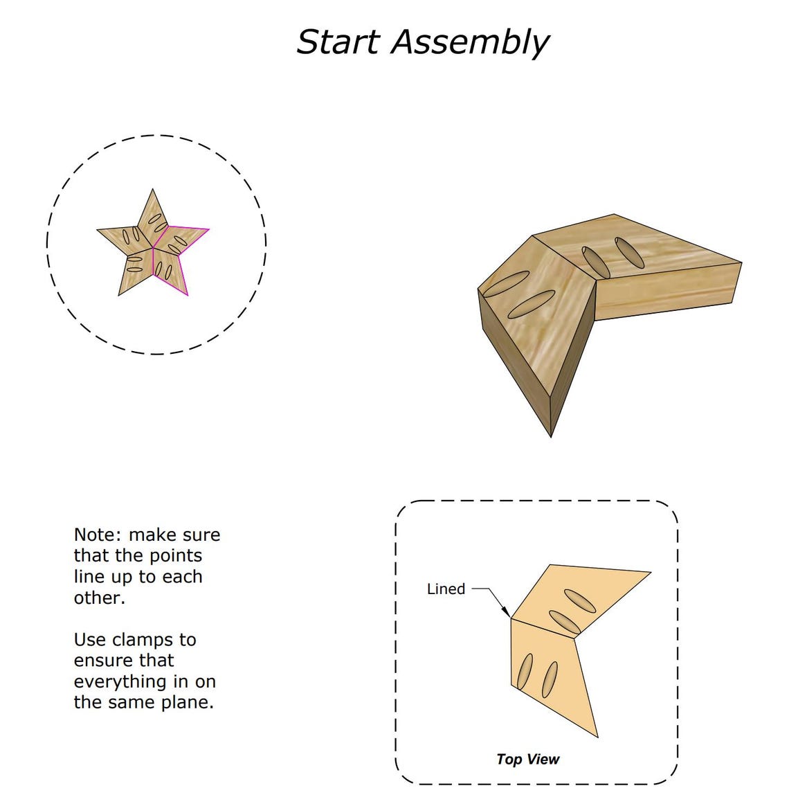 5 Point Star Woodworking Plans: DIY Project (digital Download) - Etsy