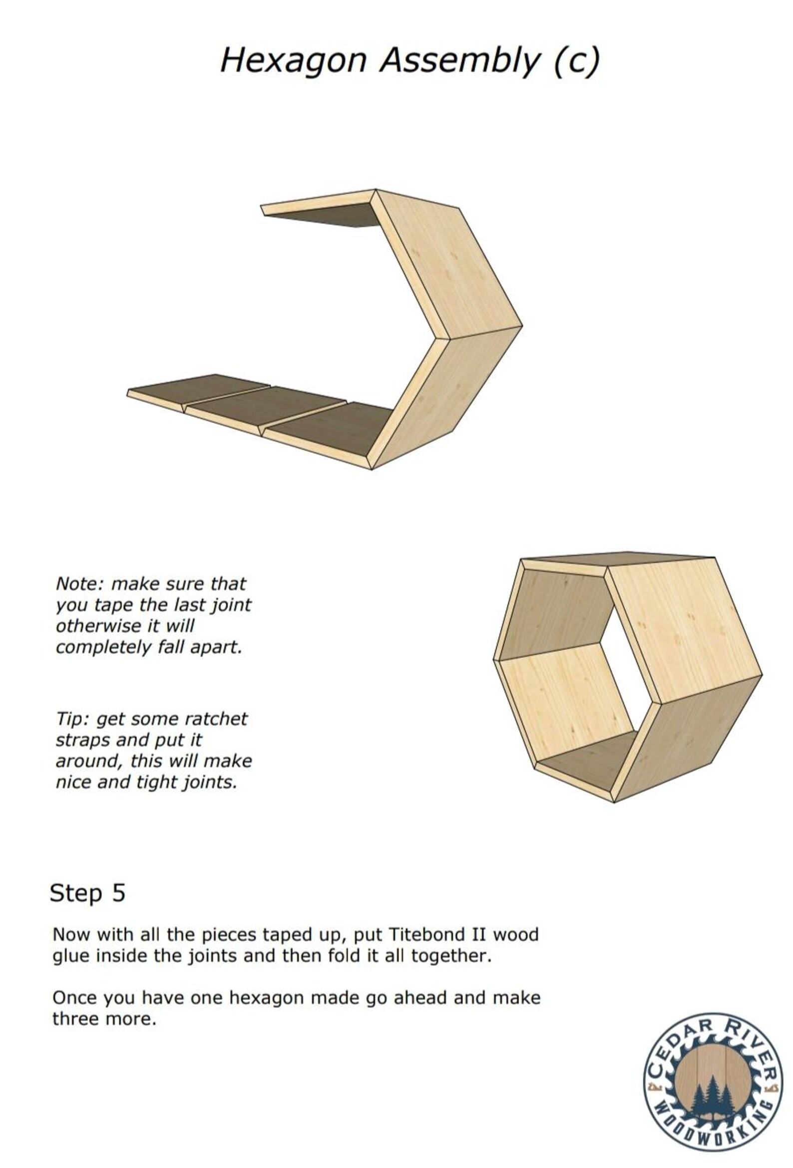 Digital Plans on How to Make A Hexagon Entertainment Stand - Etsy
