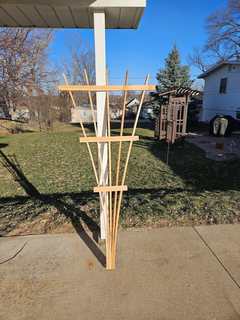 Garden Trellis Build Plans: Step-by-step Guide & Video - Etsy