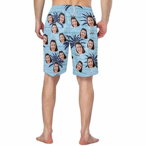 Custom Face Trunks, Personalized Photo Men's Shorts, Give for Boyfriend ...