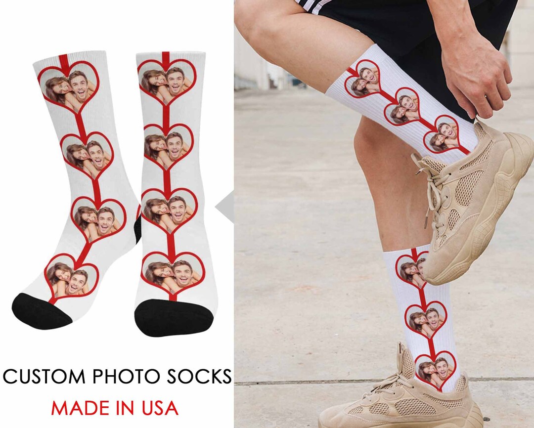 Custom Couple Photo Socks Custom Wedding Socks for Bride - Etsy