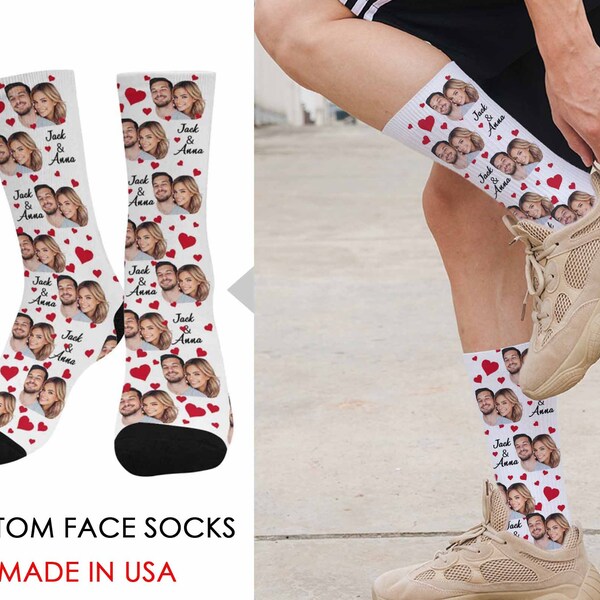 Photo Socks - Etsy