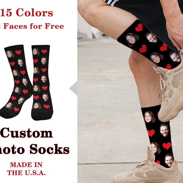 Photo Socks - Etsy