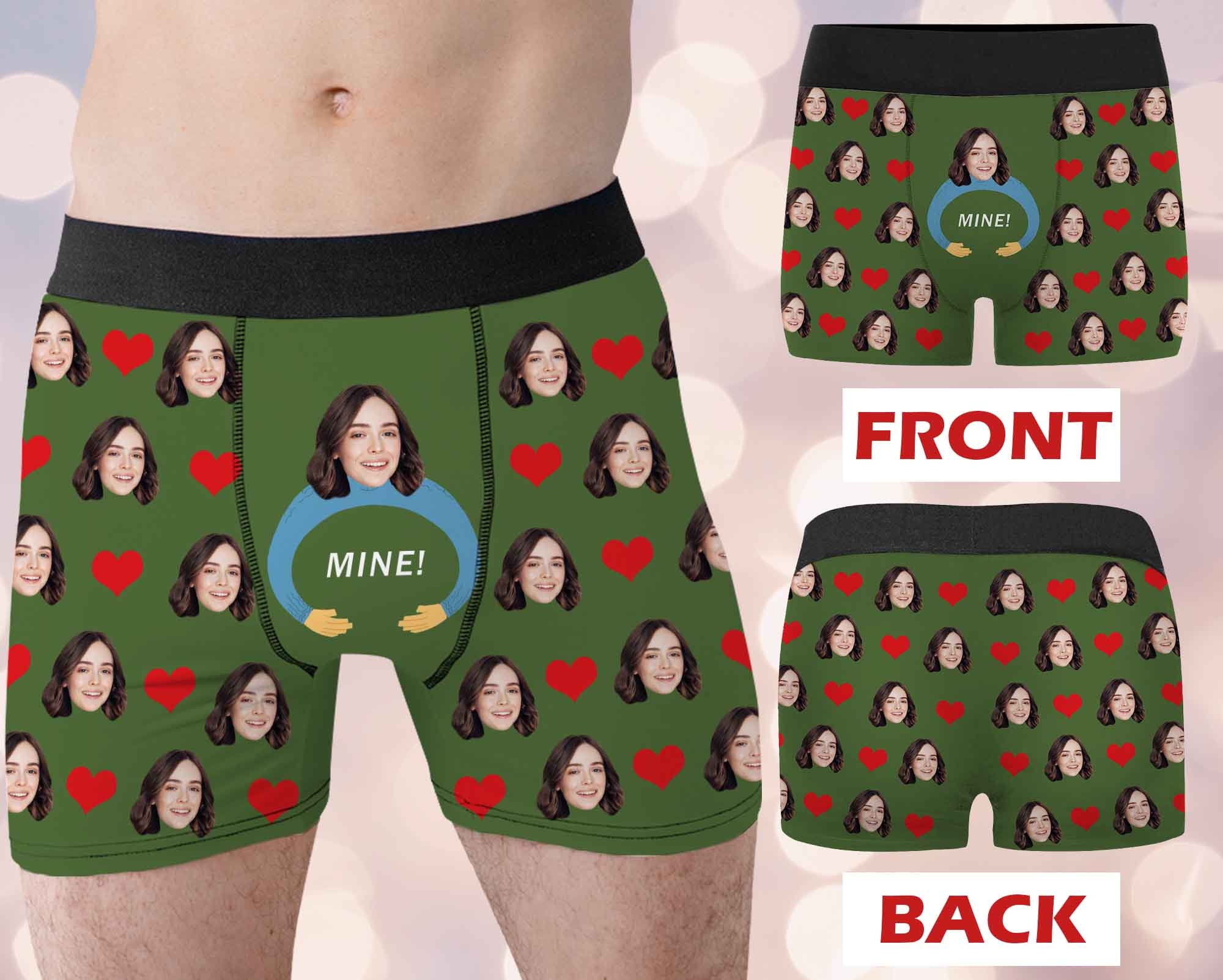 Personalized Face Boxer Briefs: Custom Photo Underwear Gift - Etsy