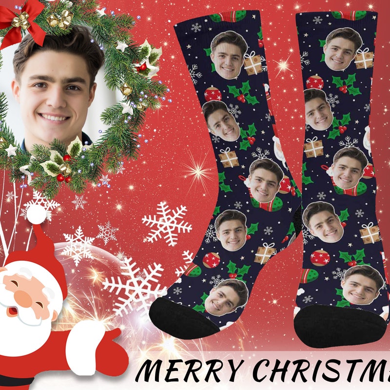Christmas Socks - Etsy